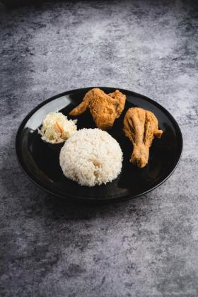 Fried Chicken Rice Combo B - 89.7 Supper Club